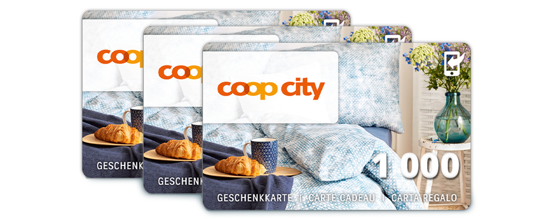 CONCOURS COOP CITY Gagnez l'une des 3 cartes-cadeaux d'une valeur de ...